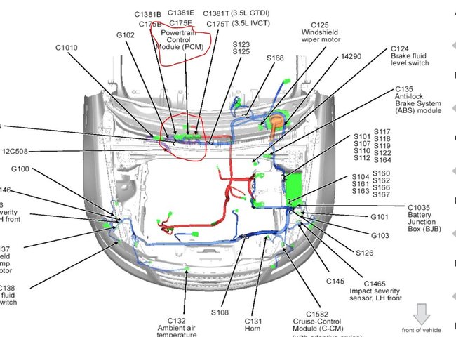 Where Is the PCM Located?: PCM Location Needed.