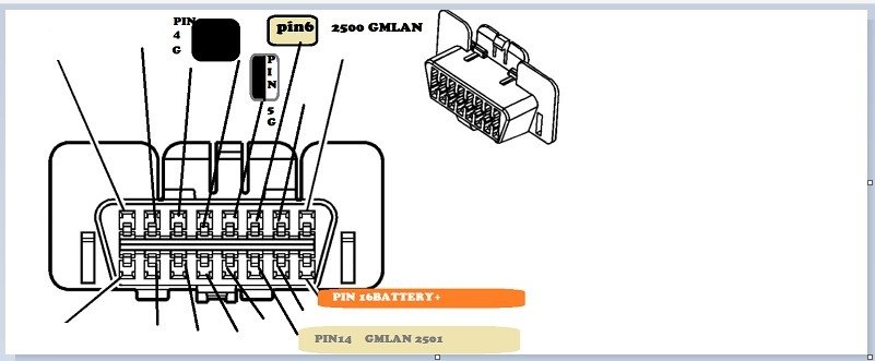 GMLAN Circuits 2500 and 2501: in the Diagrams Attached, Can DLC ...