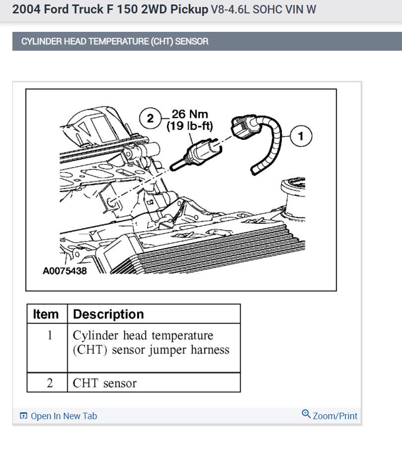 Coolant Temperature Sensor Location for Replacement?: Does My ...