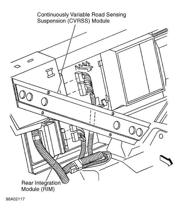 Rear Integration Module: I Have a 2000 Cadillac Deville 4.6. a ...