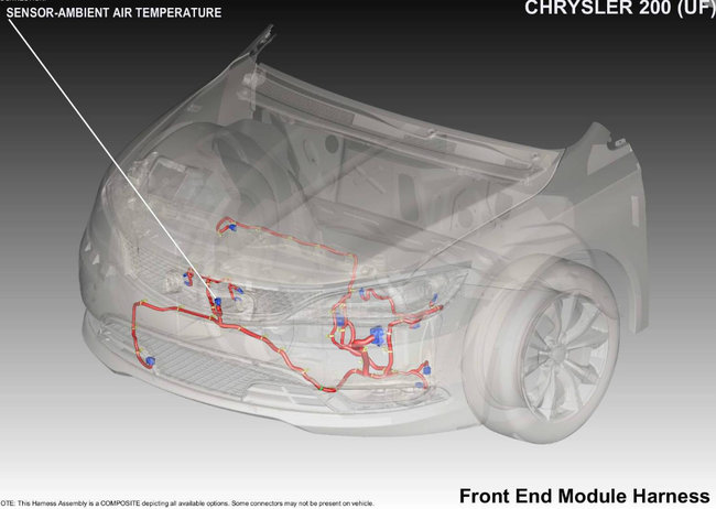 Where Is the Ambient Air Temperature Sensor Located?