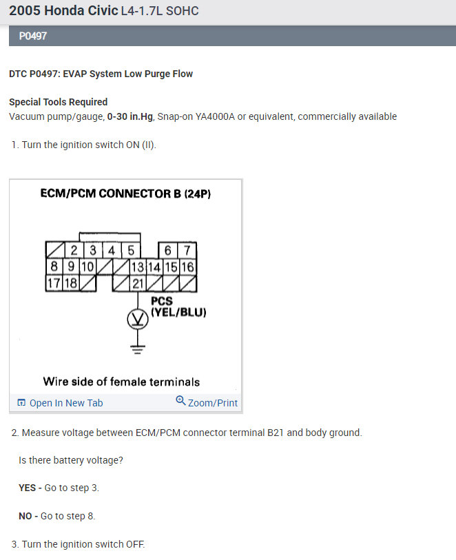 Engine Code P0497: Light Keep Coming Back How Do I Fix This Engine...
