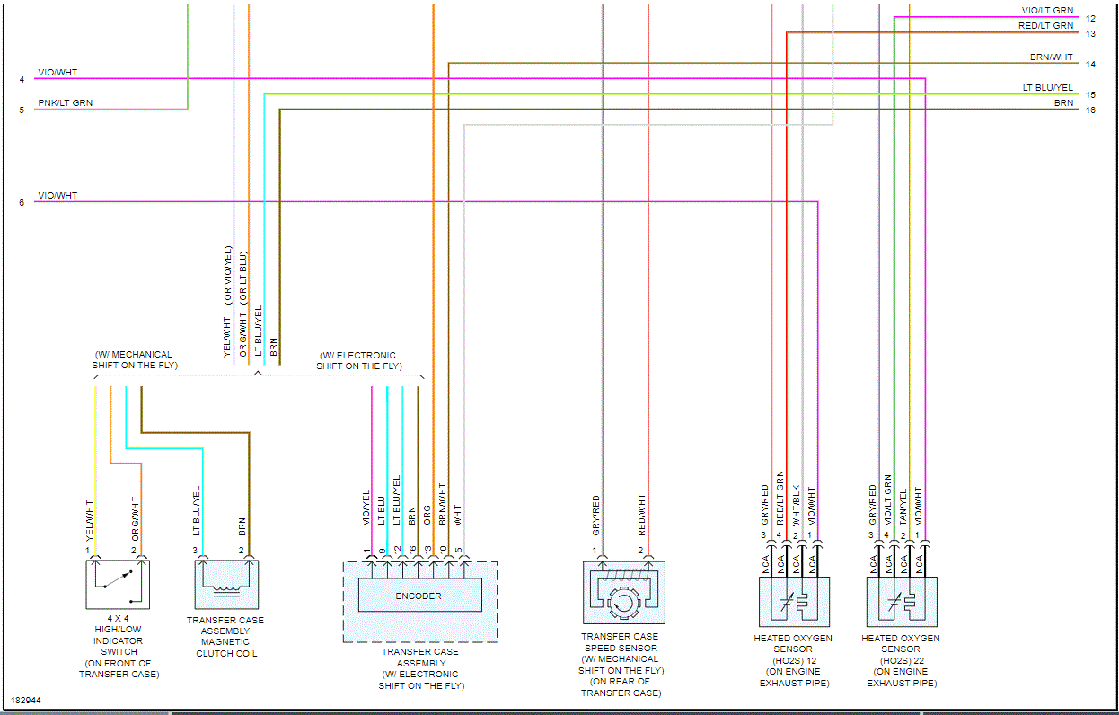Sensor Plug: Bank 2 Wiring Bundle That Feed the Cop and the Fuel ...