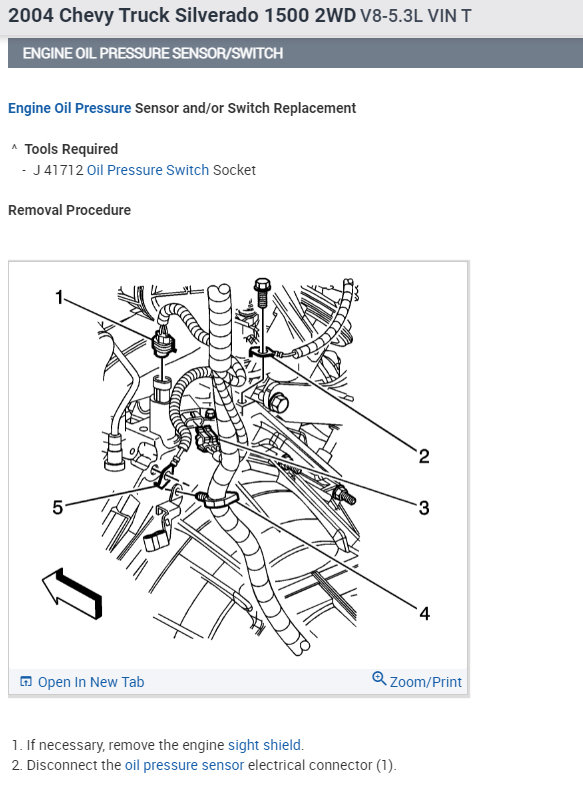 Where Is the Oil Pressure Sending Unit Located and Do I Need ...