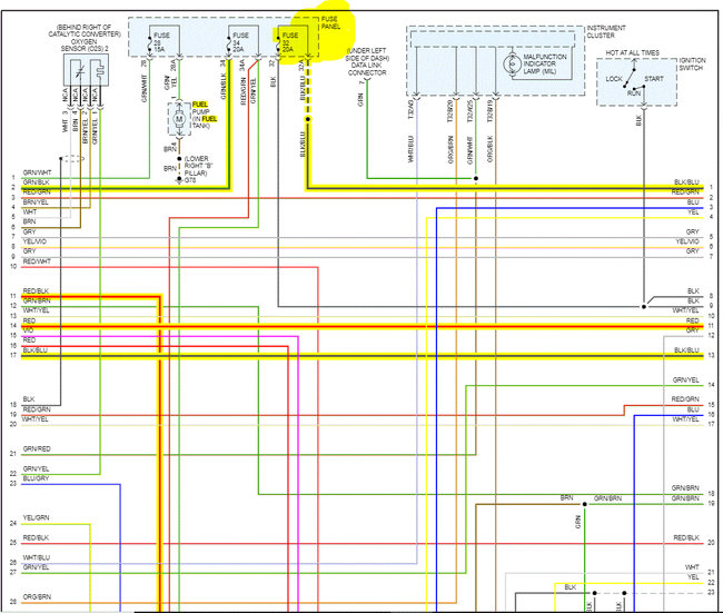 Engine Will Crank but Not Start with Codes P0261, P0267, P0270,