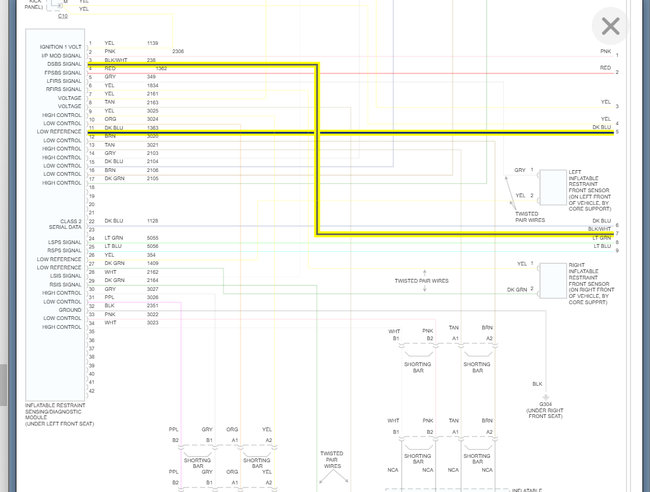 Passenger Side, Seat Connectors Wiring Diagram: Have the Truck ...