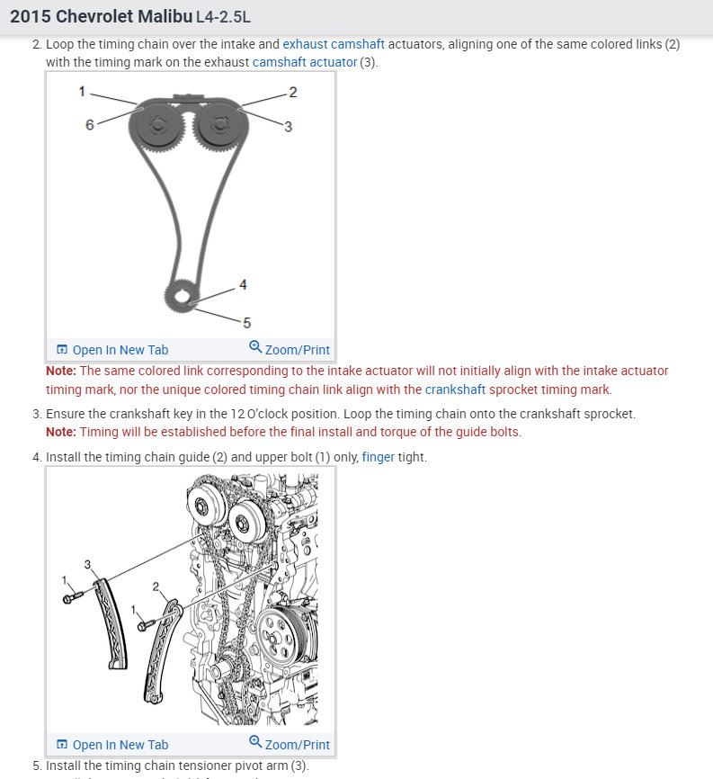 Timing Chain Replacement: After Getting OBD Code P0016 on the Car ...