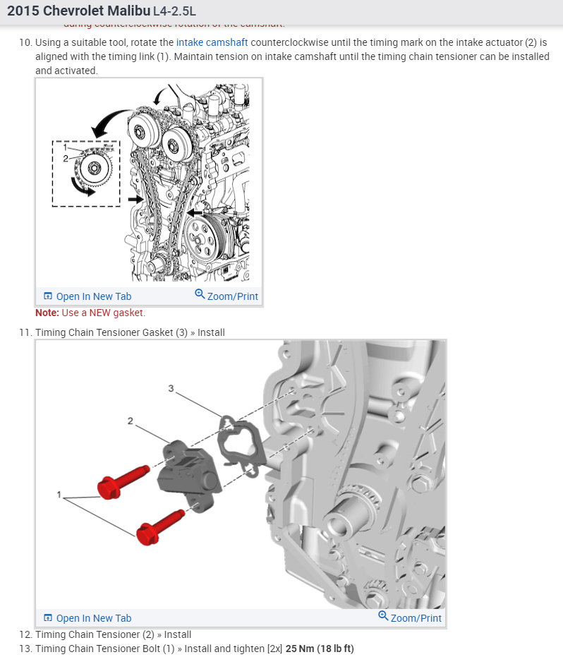 Timing Chain Replacement: After Getting OBD Code P0016 on the Car ...