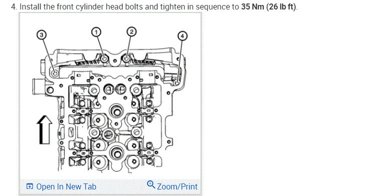 Torque Sequence for Head Bolts Needed: Need to Know the Torque ...