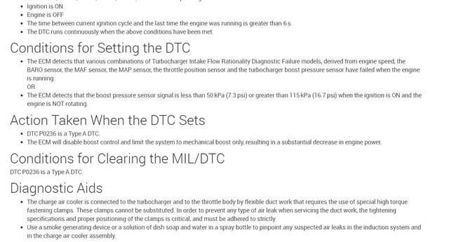 Code P0236, Where Is the Turbocharger Boost Control Sensor Located...