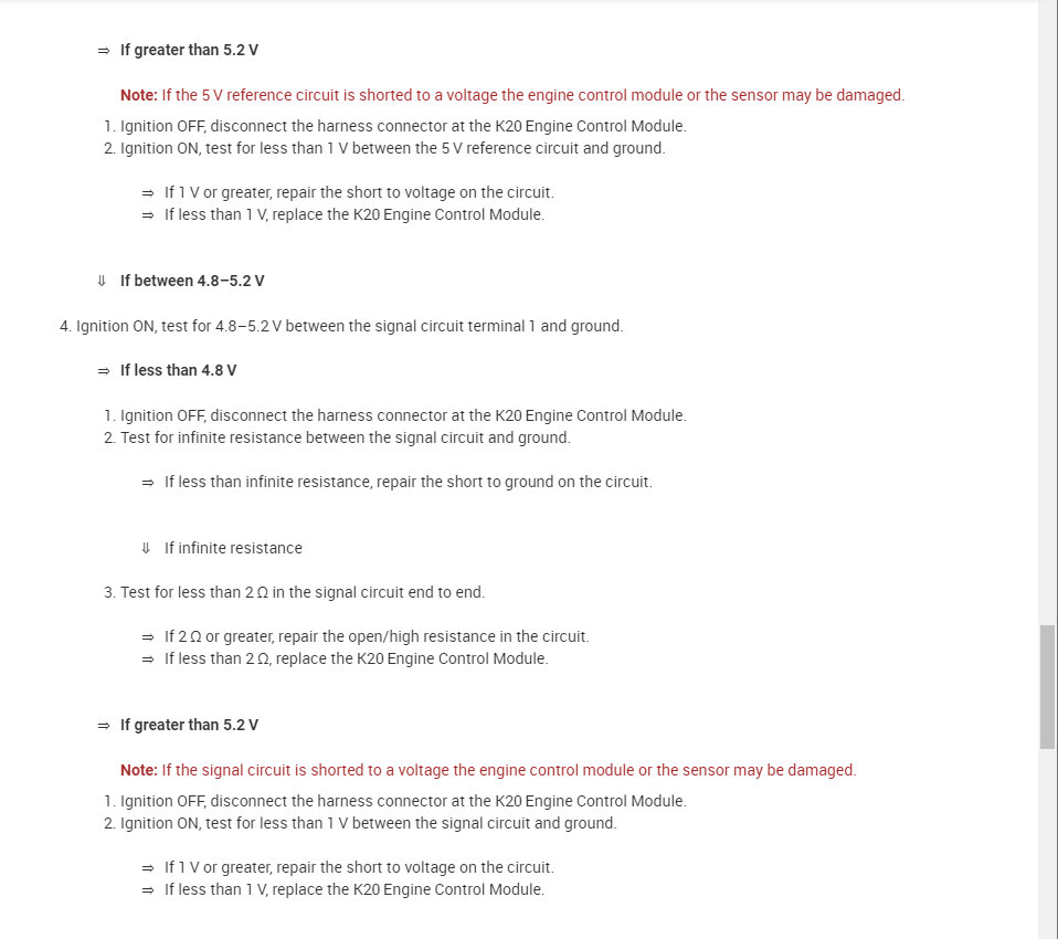 Codes P0097, P0099, P00F4, P00F6, P0114, P2199, P2230, Possible ...