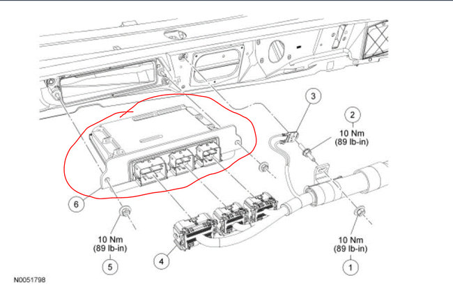 Where Is the Transmisson Control Module Located?