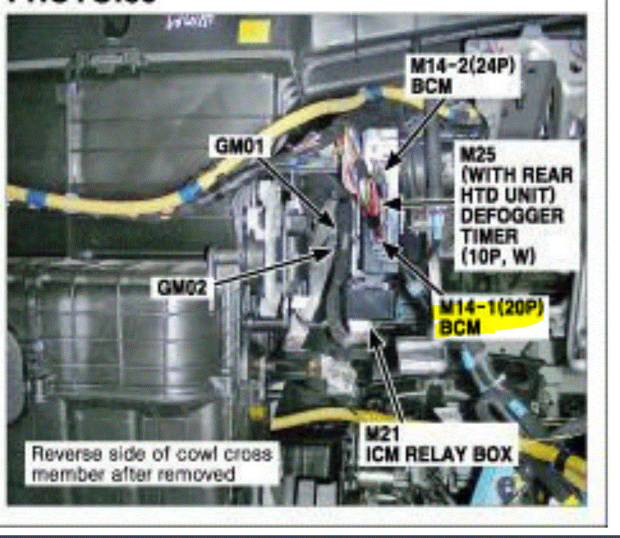 Where Is the BCM Located?: BCM Location Needed. Can I Reset It ...