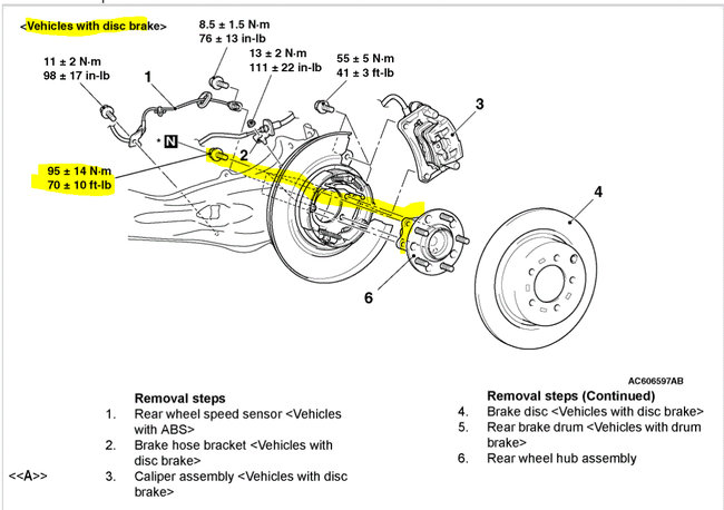 Lower Control Arm Bolts Torque Spec Needed