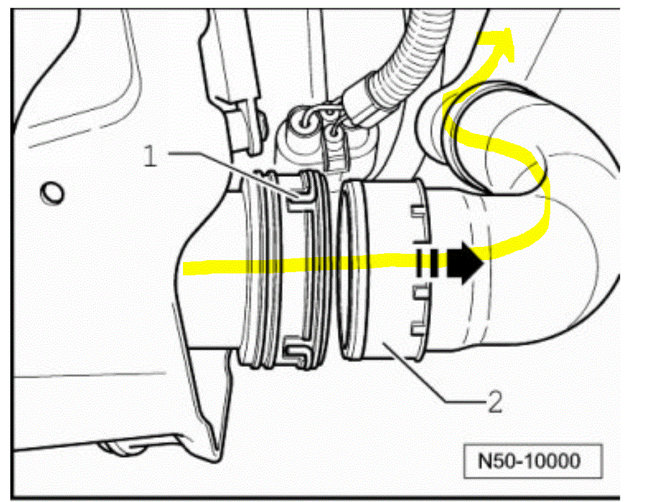 Where Is the Intake Temperature Sensor Located?