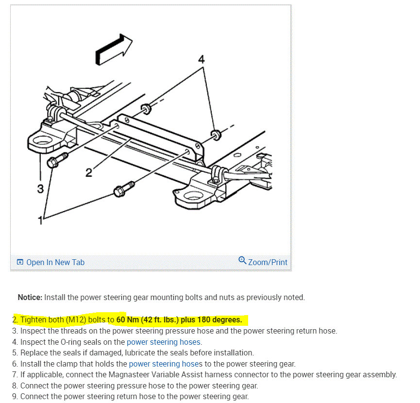 Streering Rack and Pinion: What Is the Torque Spec for Rack and ...