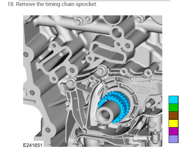 Cam Phasers and Timing Off - Timing Chain Marks