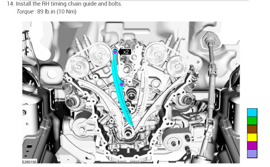 Cam Phasers and Timing Off - Timing Chain Marks