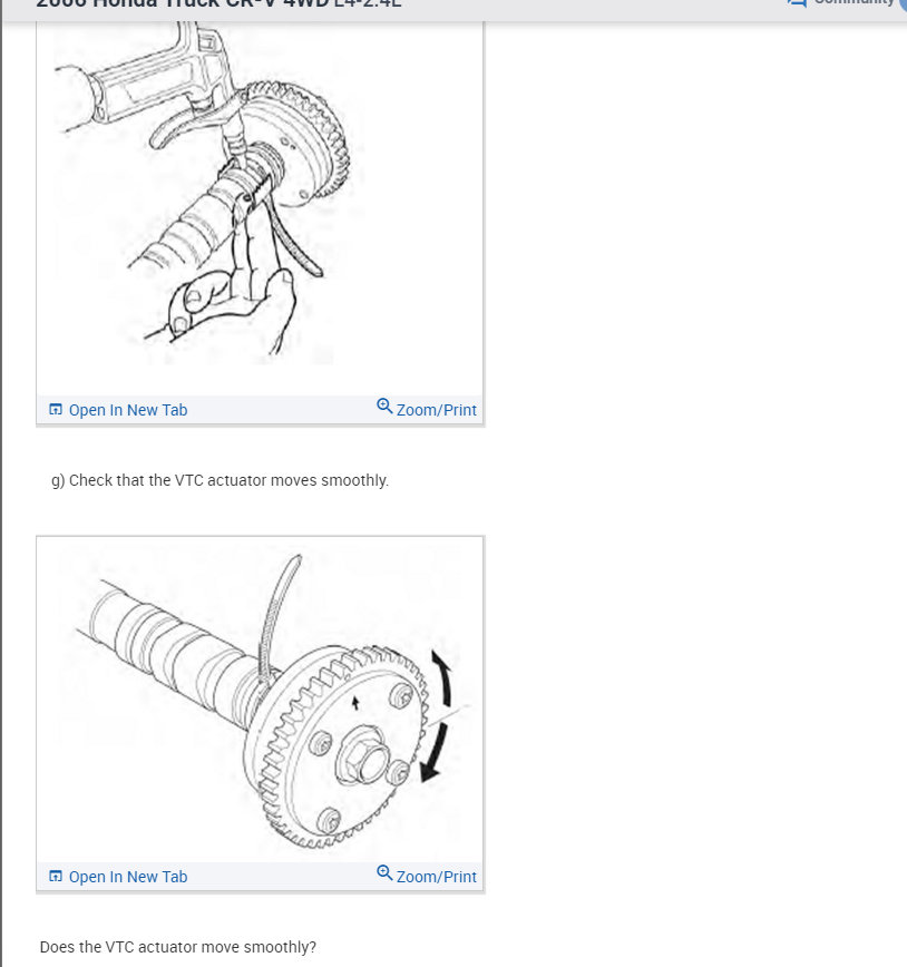 Code P0341, Surging, Stalls, Revs: Started with VSA, Check Engine ...