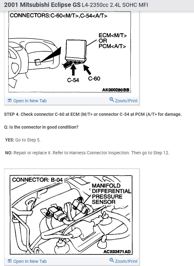 Code P1400 Manifold Differential Pressure Sensor: I Just Got the ...