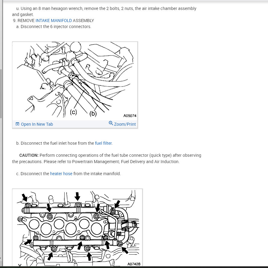 Intake Manifold Torque Specs and Tightening Sequence