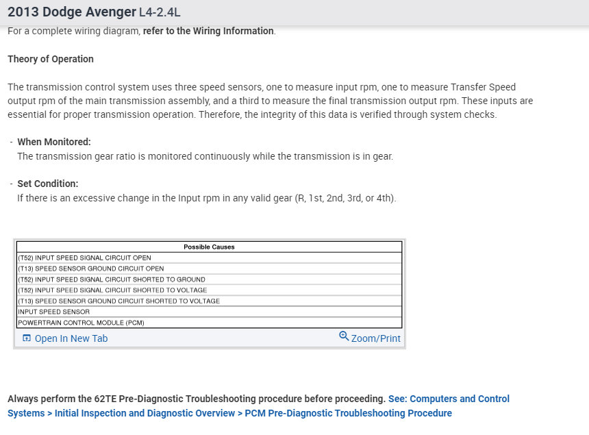 Codes P0716, P0721, P0791, Transmission Issue, the Car Will Not ...