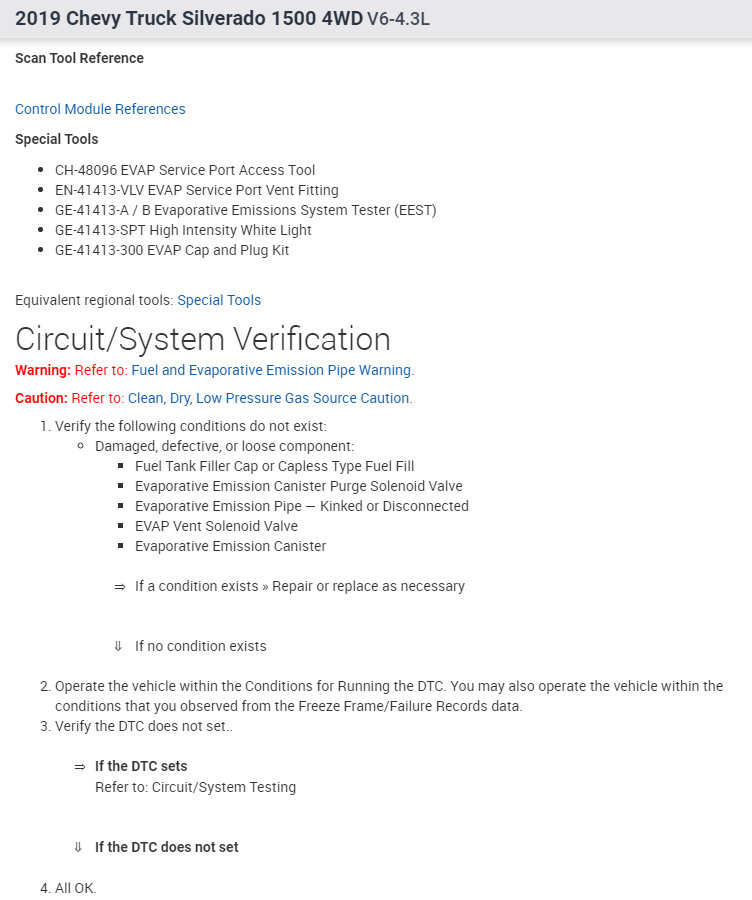 Codes P0449 and P0455: I Changed Out the Vapor Control Valve ...
