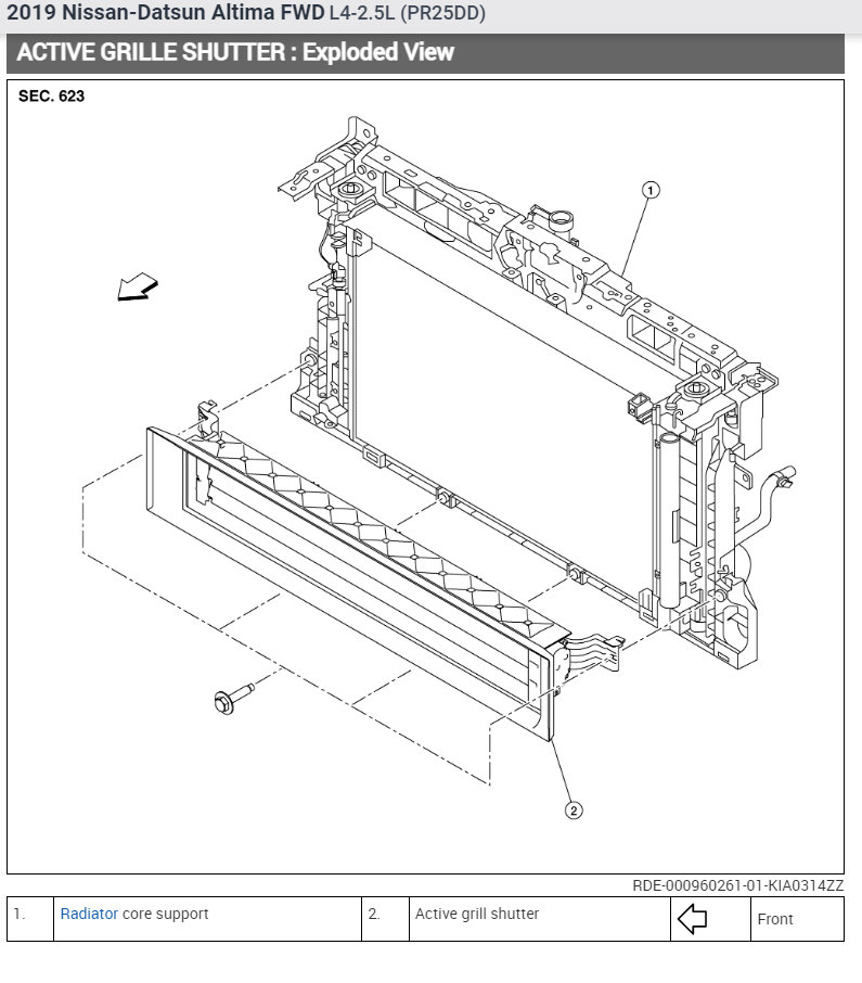 Code P059F, Active Grille Shutter: Hello, I Recently Had the MIL ...