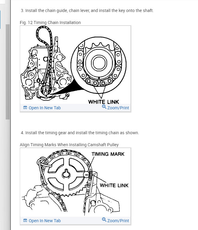 Balance Shaft Chain: Want to Know Where Timing Marks Need to Be on...