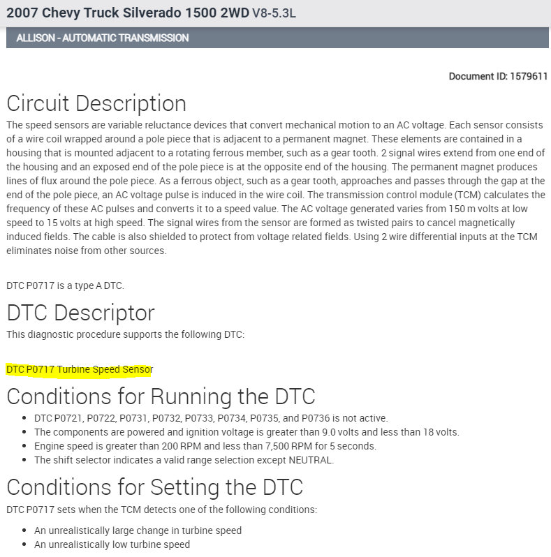 Codes P0700 and P0717: My Truck Is Throwing Codes Po700 Po717 and ...