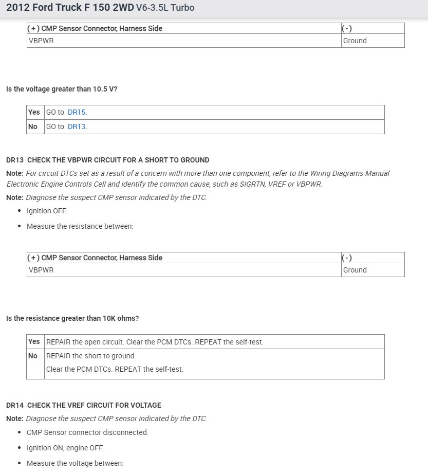 Codes P0365 and P0369, Rough Idle and No Power