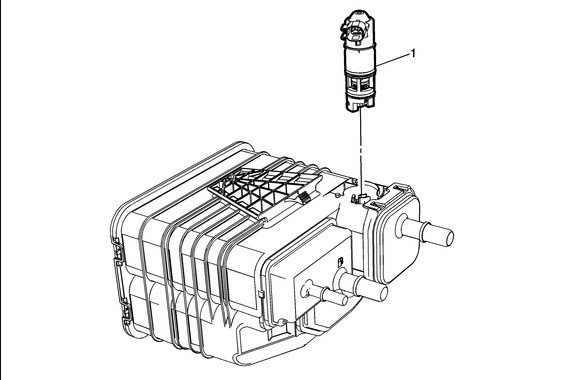 Where Is the Vapor Canister Vent Valve/Solenoid Located?