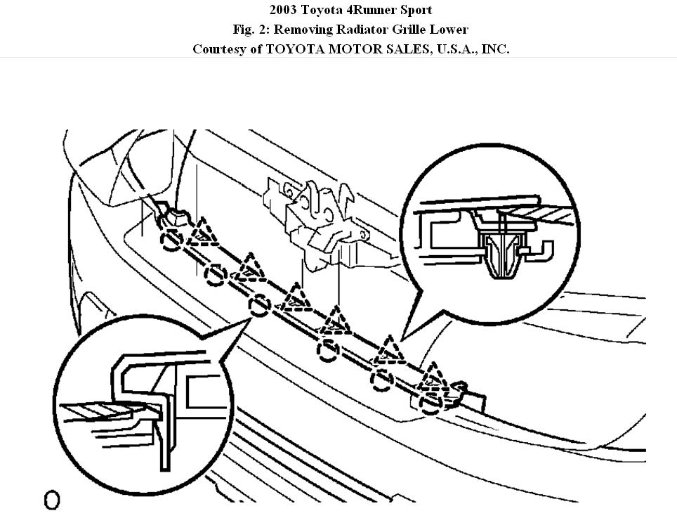 Headlight Assy: How to Remove Headlight Assembly, 2003 4 Runner