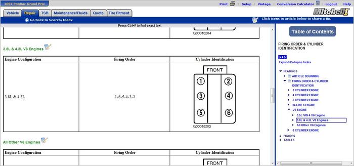 Firing Order?: Firing Sequence for Pontiac Grand Prix