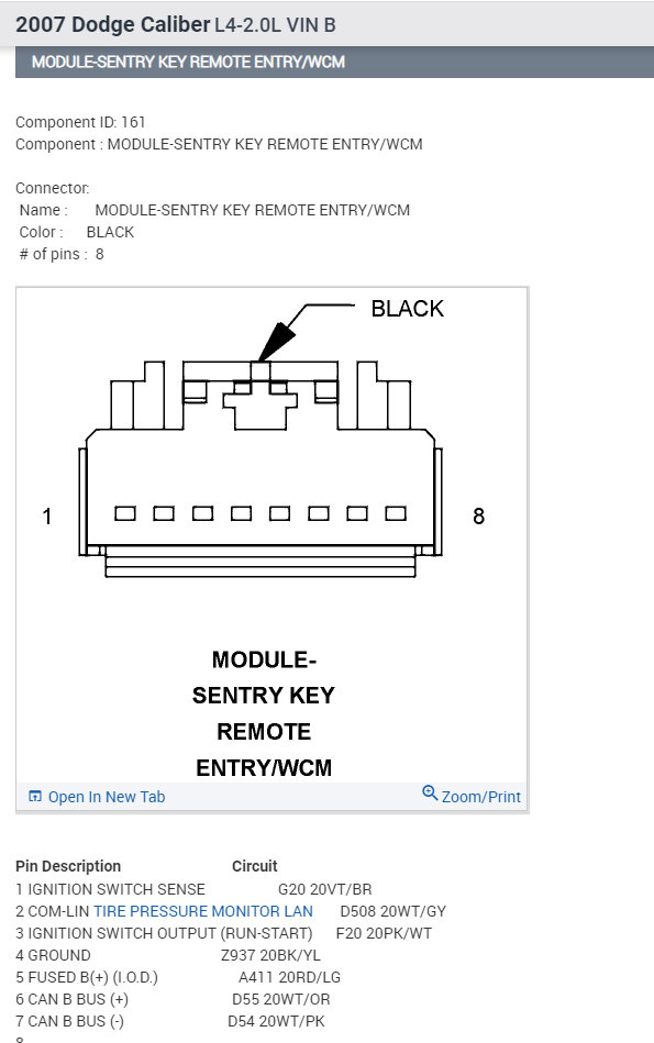 Can I Get a Sentry Key Module Wiring Diagram?