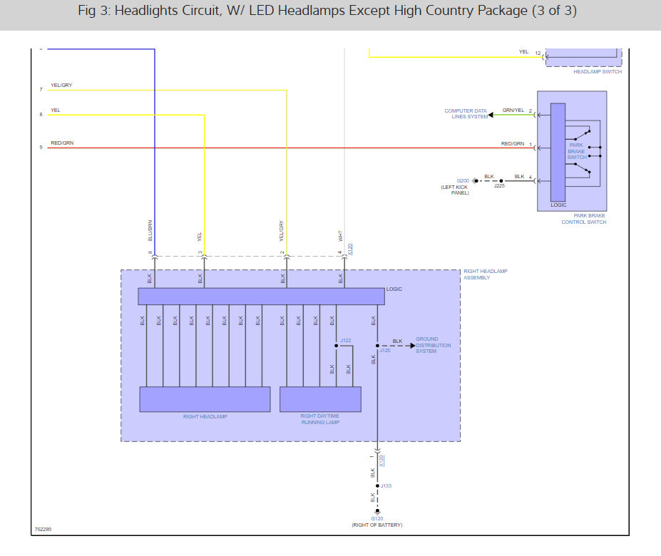 DRL Wiring Diagram Needed: Color Codes for Light Socket, DRL ...