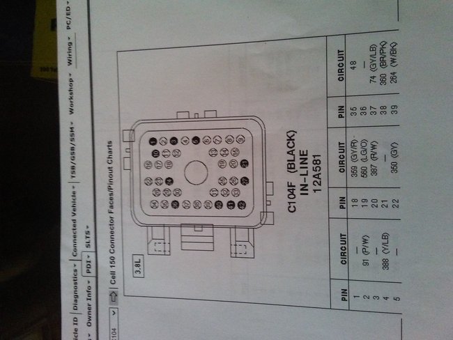Pin Out Diagram of the 42-pin Connector Needed, One That Shows ...