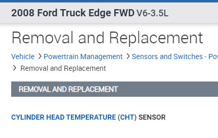 Cylinder Head Temperature Sensor Location and Replacement ...