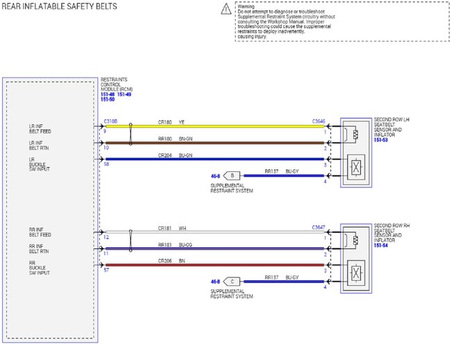 Clock Spring Wiring Diagram for 8 Pin Connector for Clock Spring ...