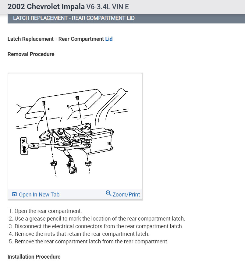 Where Is the Rear Compartment Occupant Sensor Located?