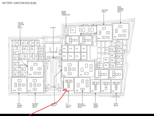 Where Is the A/C Compressor Relay Located?