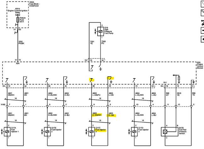 Fuel Injector Open Circuit?: Number 3-cylinder Circuit Is Open. I ...