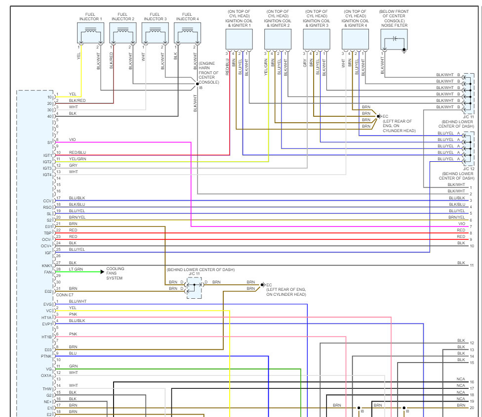 IAC Valve Wiring Diagram Needed?: Want to Know Which Color Goes to...
