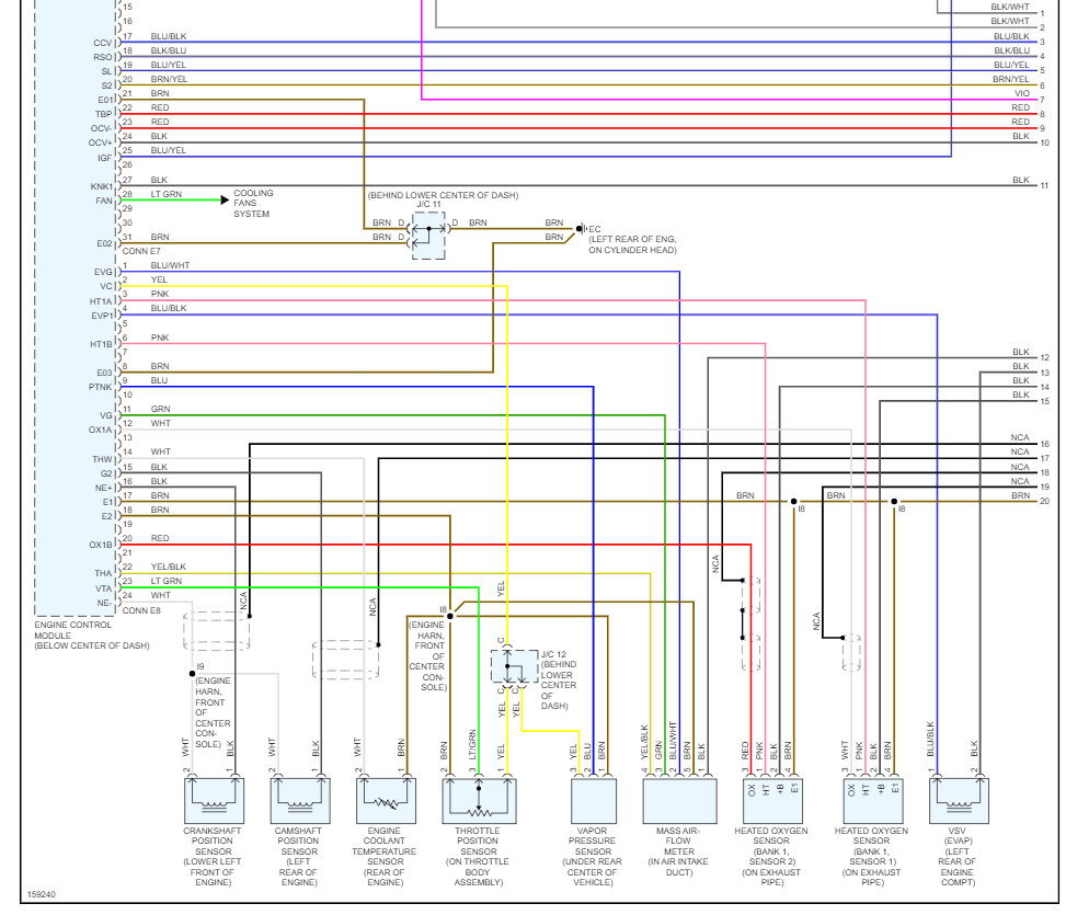 IAC Valve Wiring Diagram Needed?: Want to Know Which Color Goes to...