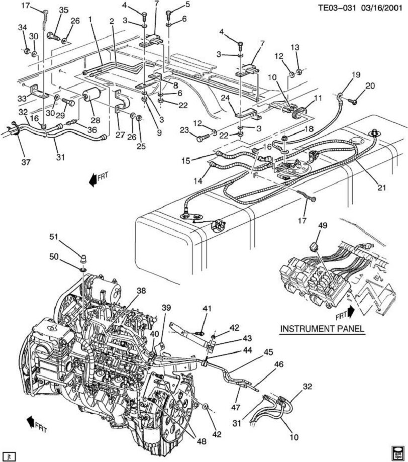 Fuel Lines Hookup at the Fuel Pump at the Fuel Tank Diagram Needed...