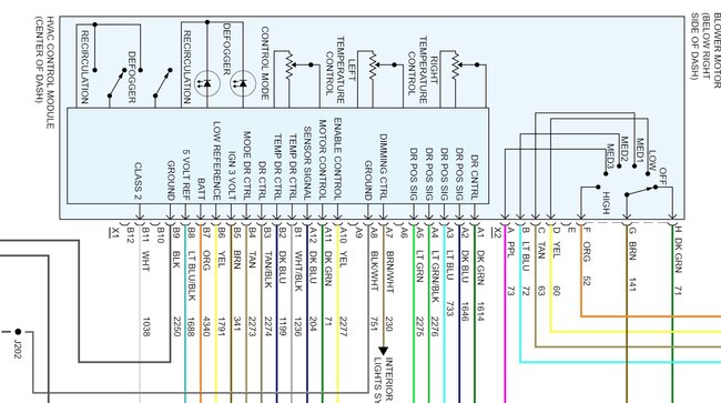 HVAC Control Module Pin Out Needed?: Looking for a Pin Out Diagram...