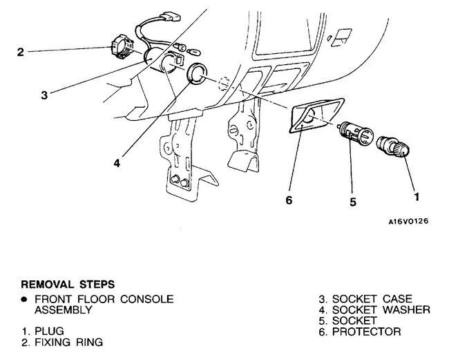 Cigarette Lighter Installation Instructions?: the Picture Should ...