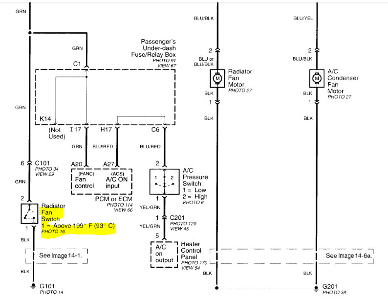 Where Is the Cooling Fan Control Module Located?