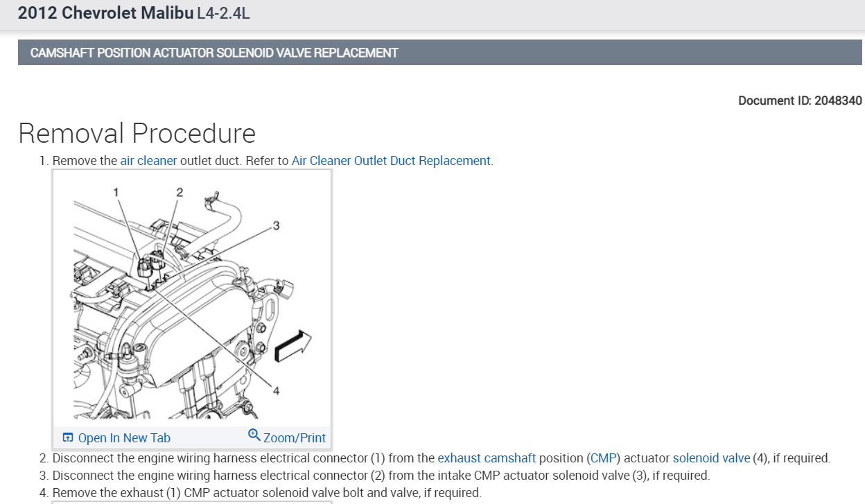 Code P0016?: I'm Having This Code Come Up, but This Is Not...