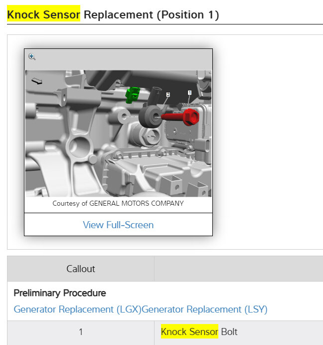 Codes P0333, P0331, and P06B7, Where Is the Knock Sensor 2 Circuit...